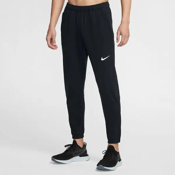 Nike As M Nk Thrma Essential Pant Bundle Feet Fleece Lined Sports Long Pants - Black
