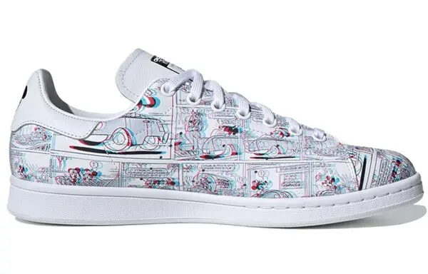 Adidas Disney X Stan Smith 'mickey Mouse Comic Strip' Sneakers