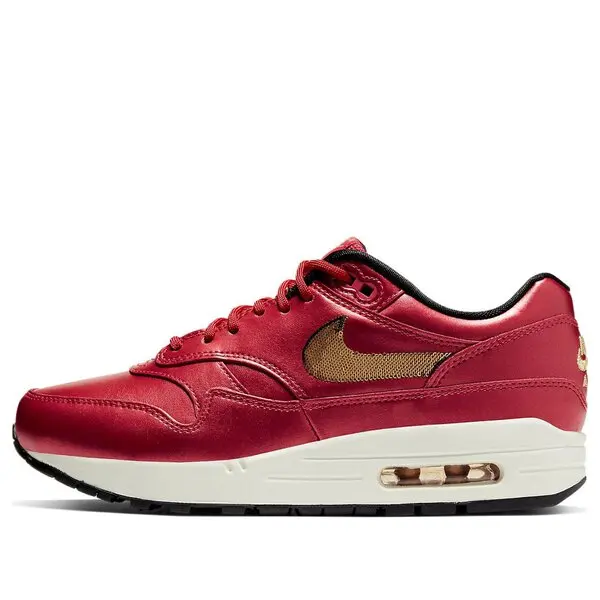 Nike Max 1 "gold Sequin" Sneakers - Red