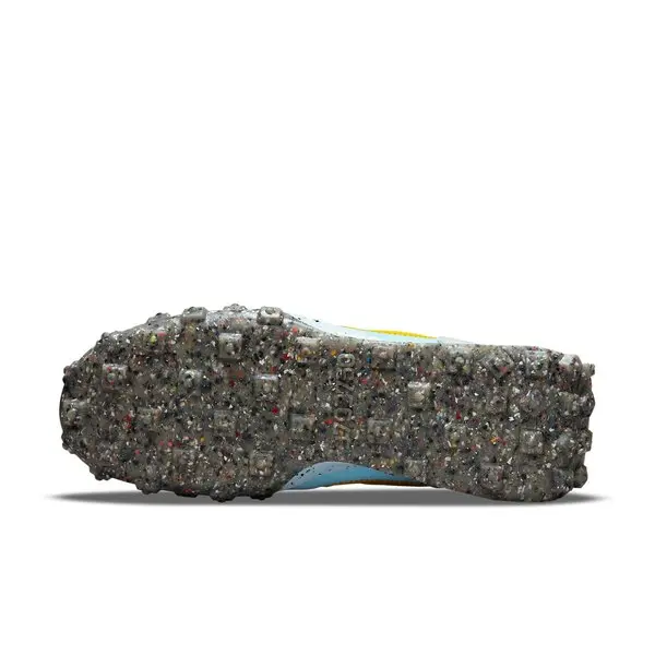 Nike Waffle Racer Crater Sneakers - Blue/yellow/gray