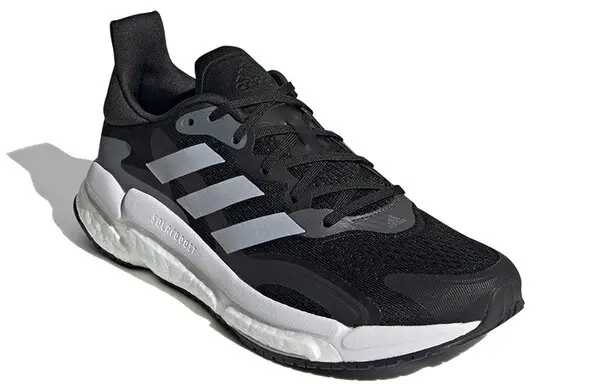Adidas Solar Boost 3 Running Sneakers - Grey/black