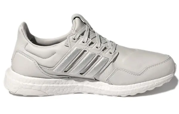 Adidas Ultraboost Leather Low Top Sneakers - Grey
