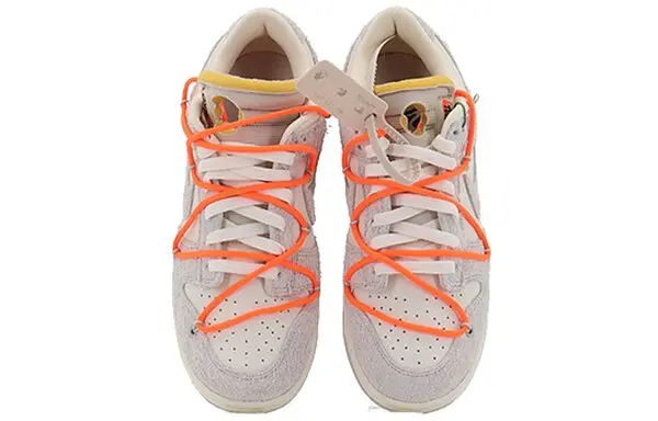 Nike Off-white X Dunk Low "the 50" Collection Lot Of 50 - Gray/white