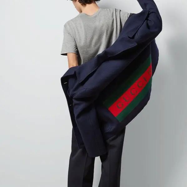 Gucci Cotton Jersey Printed T-shirt - Grey