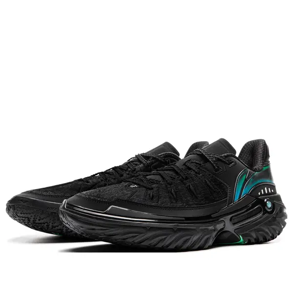 LI-NING Jie Ao 2 "black Panther" Athletic Sneakers - Black/green