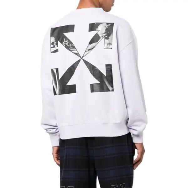 Off-White Graphic Print Sweatshirt