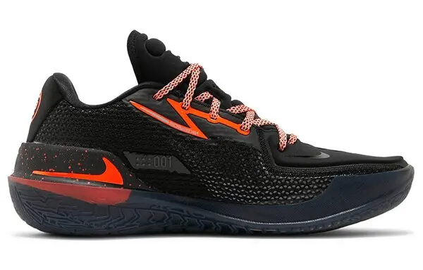 Nike Zoom G.t. Cut 1 Eybl "black Hyper Crimson - Black/orange