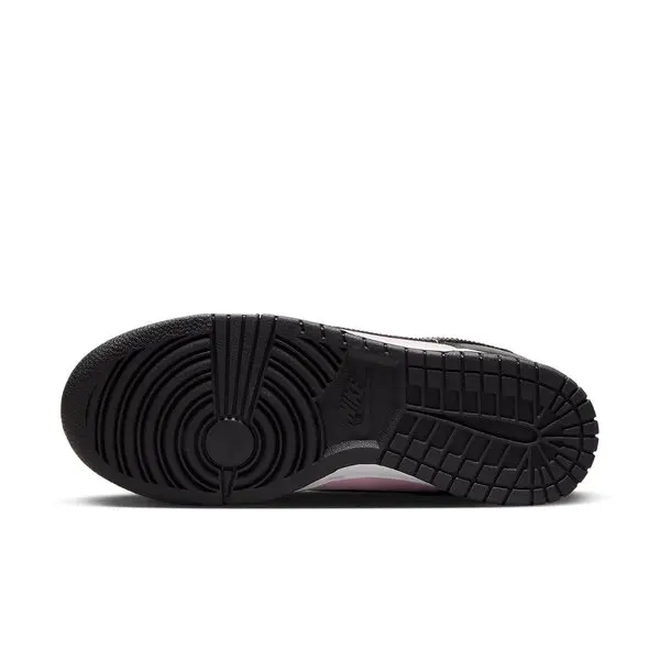 Nike Dunk Low Athletic Sneakers - Black/pink