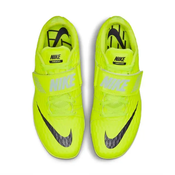 Nike High Jump Elite Track Spikes - Fluorescent Green