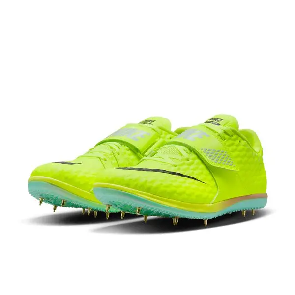 Nike High Jump Elite Track Spikes - Fluorescent Green