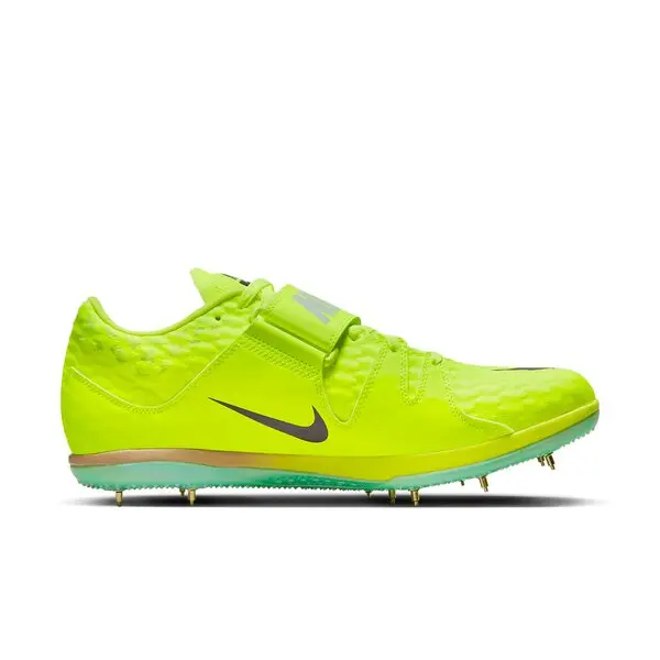 Nike High Jump Elite Track Spikes - Fluorescent Green