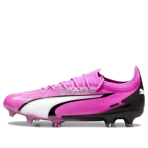 PUMA Ultra Ultimate Fg Cleats - Pink/white/black