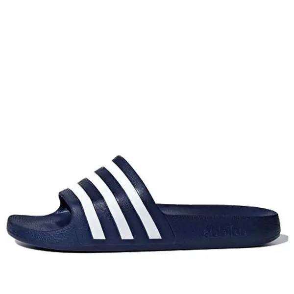 Adidas Adilette Aqua Slides - Blue/white
