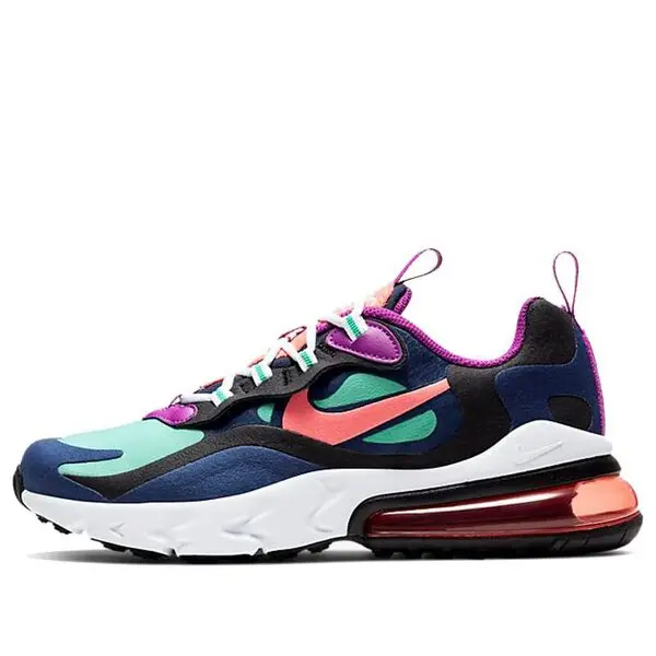 Nike Max 270 React Sneakers - Blue Void/black/kinetic