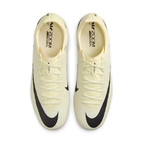 Nike Mercurial Vapor 15 Academy Hard-ground Low-top Soccer Cleats - Beige/yellow