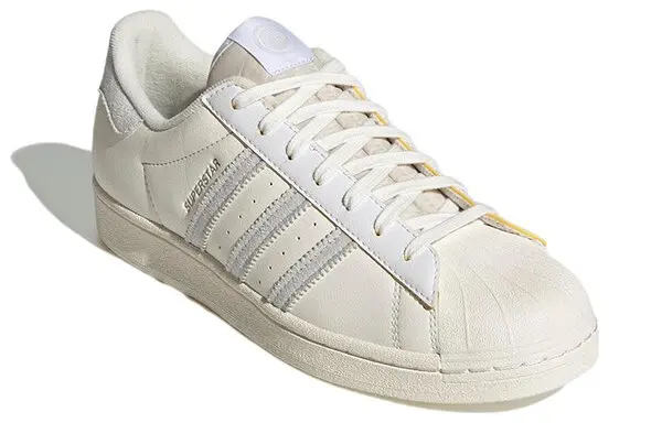 Adidas Superstar Vegan Icons Low Top Sneakers - Cream