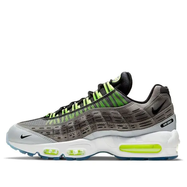 Nike Kim Jones X Air Max 95 'volt' Sneakers - Black/volt