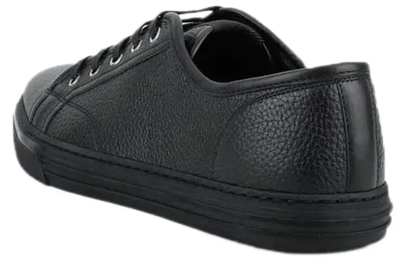 Gucci Pebbled Nappa Leather Low-top Sneakers