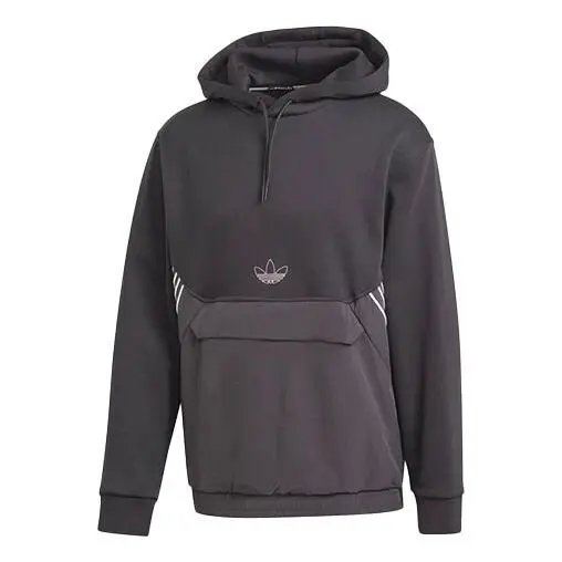 Adidas Originals Hooded Pullover - Black