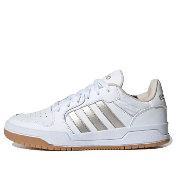 Adidas Entrap Sneakers - White/gold