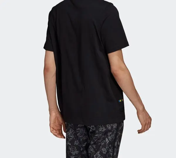 Adidas X Disney Goofy Crossover Logo Short Sleeve T-shirt