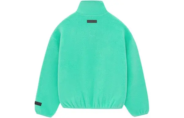 Fear Of God Nylon Half Zip Mockneck - Mint Leaf