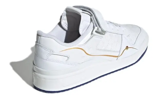 Adidas Originals Forum 84 Low Sneakers - White/blue