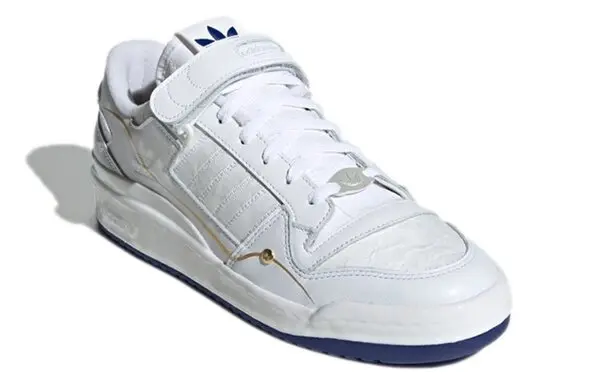 Adidas Originals Forum 84 Low Sneakers - White/blue