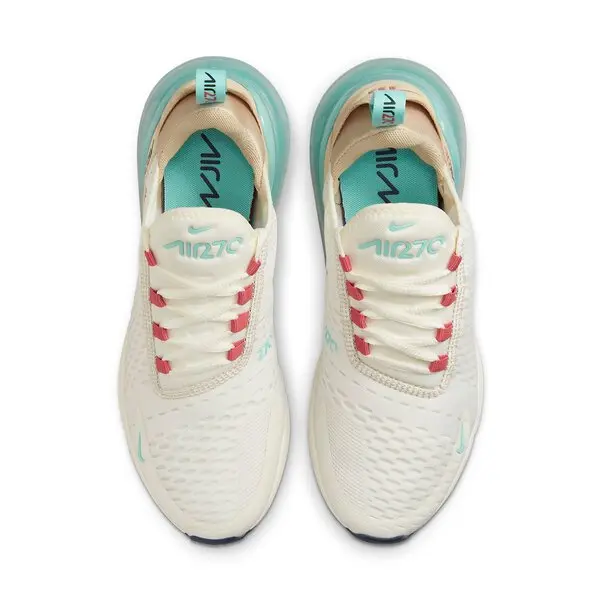 Nike Max 270 Athletic Sneakers - White/blue/red