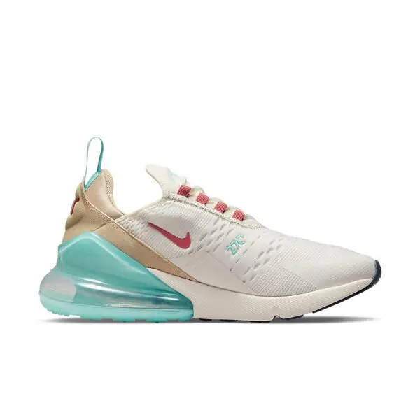 Nike Max 270 Athletic Sneakers - White/blue/red