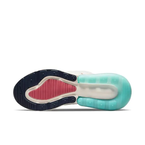 Nike Max 270 Athletic Sneakers - White/blue/red