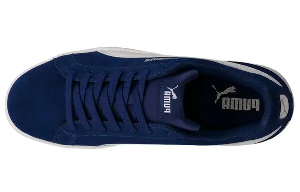 PUMA Smash Suede Low Top Sneakers - Navy Blue