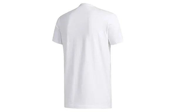 Adidas Basketball Cartoon Graphic Short Sleeve Tee - White
