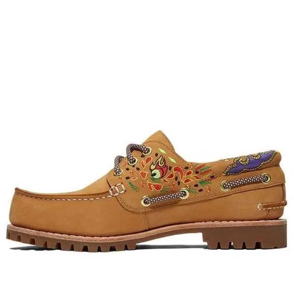 Timberland X Clot 3-eye Boat Shoes - Wheat
