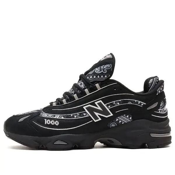NEW BALANCE X Atmos 1000 "bāṅdhnū" Paisley Sneakers