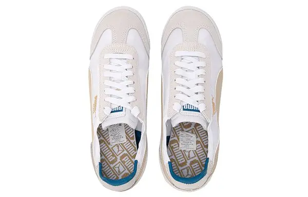 PUMA Roma Og Nylon 'white Mykonos Blue - White/brown/blue