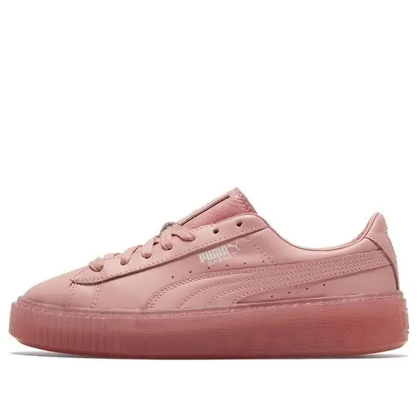 PUMA Basket Platform Core Low Top Sneakers - Pink