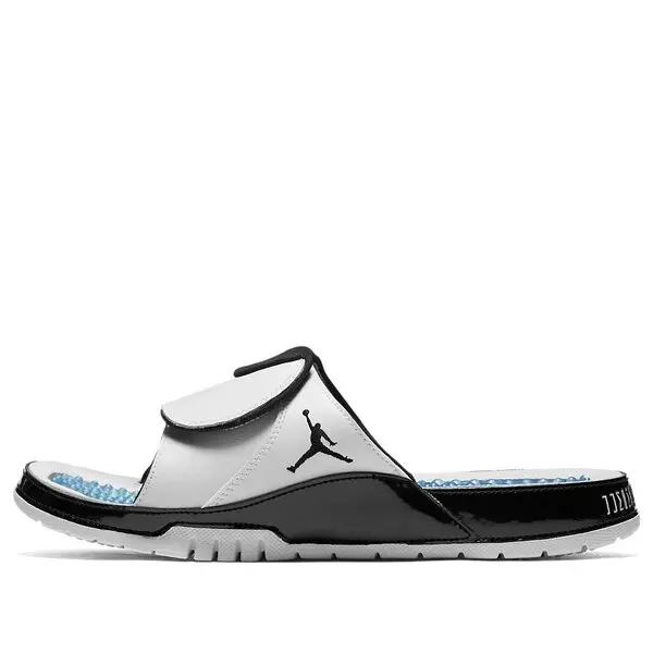 JORDAN Hydro 'emerald' Slides - White