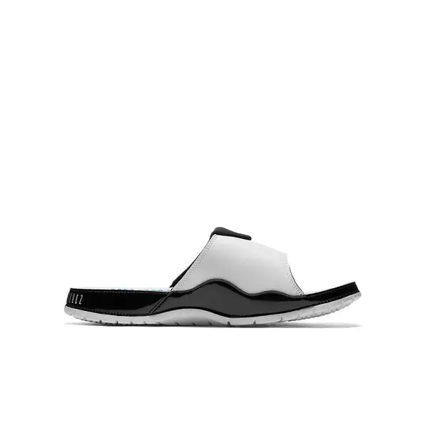JORDAN Hydro 'emerald' Slides - White