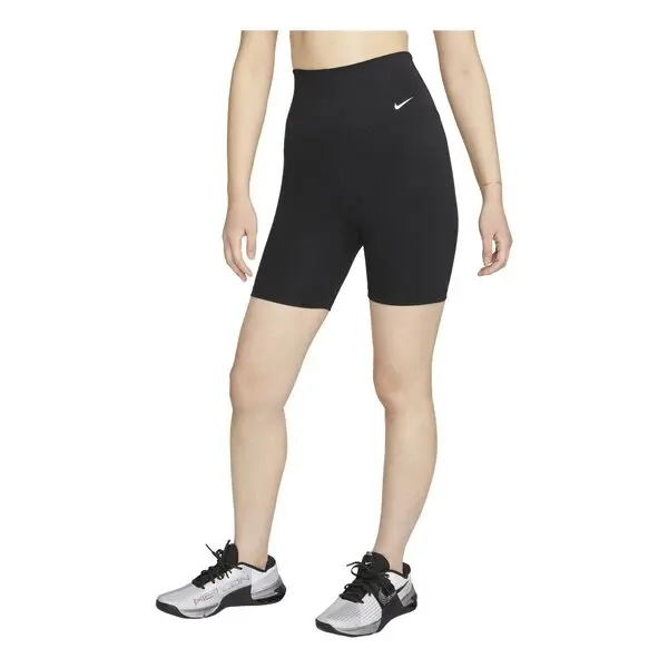 Nike Dri-fit One High-waisted 18-centimeter Cycling Shorts - Black
