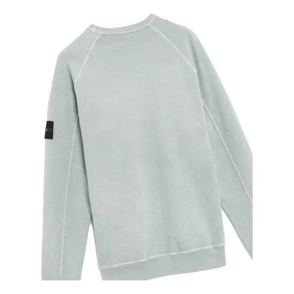 Stone Island Compass Patch Long-sleeved Sweatshirt - Green