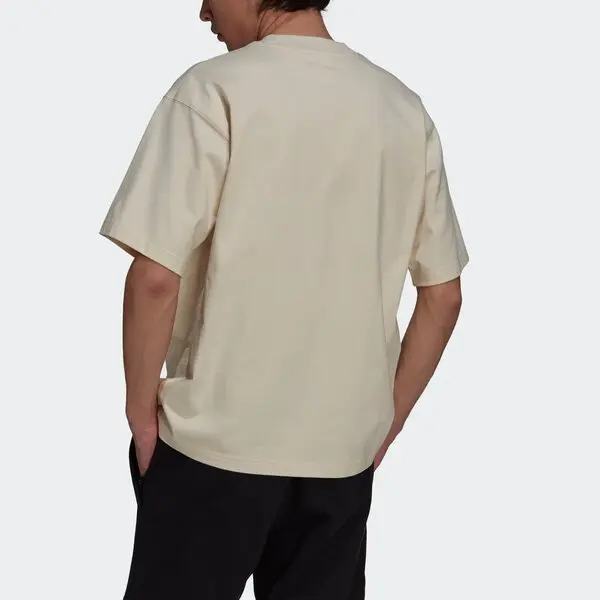 Adidas Originals C Tee Casual Sports Breathable Short Sleeve White - Creamy
