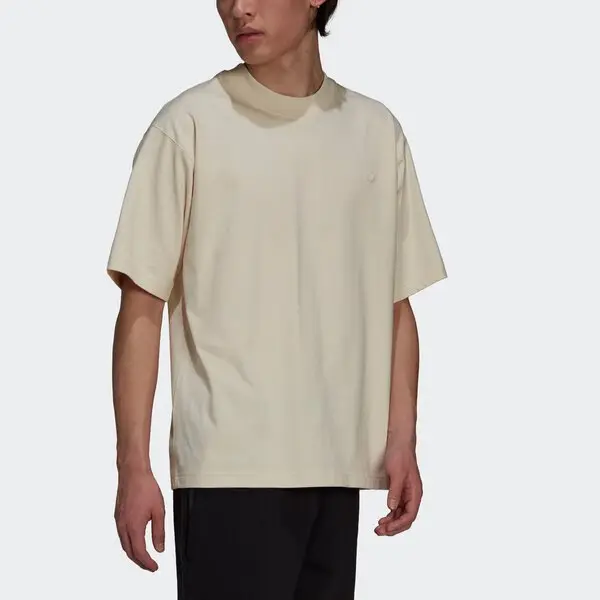 Adidas Originals C Tee Casual Sports Breathable Short Sleeve White - Creamy