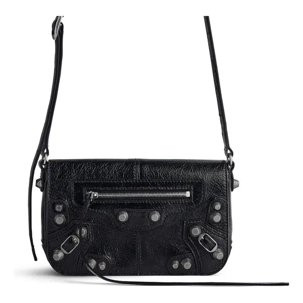 Balenciaga Le Cagole Mini Flap Bag - Black