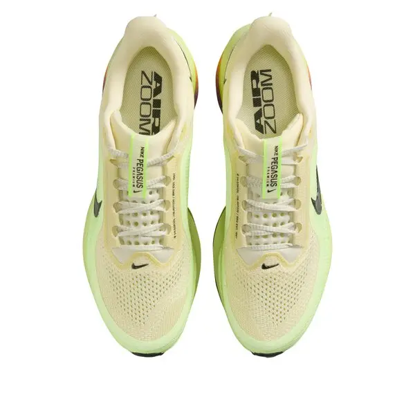 Nike Zoom Pegasus Premium Athletic Sneakers - Alabaster/barely Volt/volt Ice