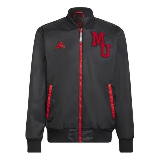Adidas Manchester United Sports Jacket - Black