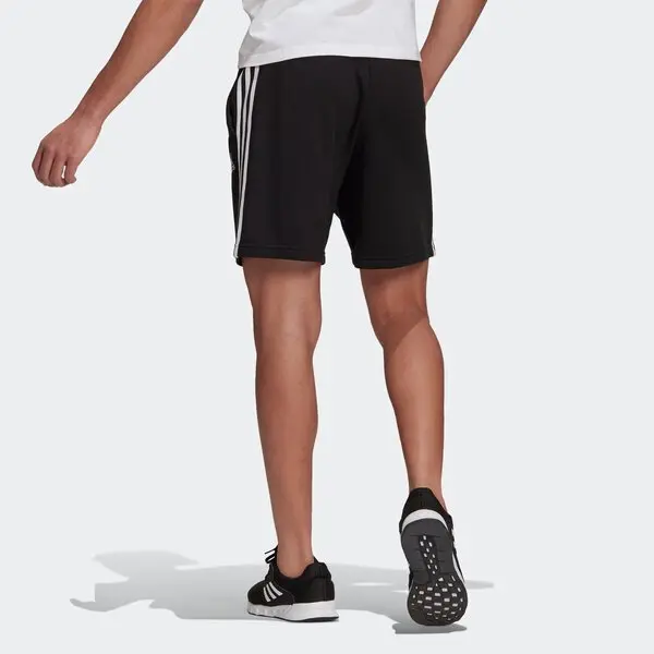Adidas Casual Sports Side Stripe Shorts - Black