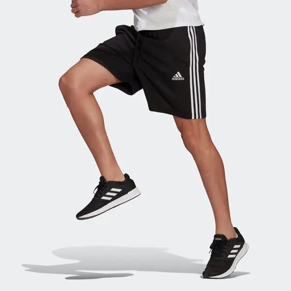 Adidas Casual Sports Side Stripe Shorts - Black