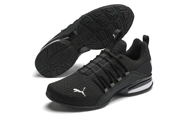 PUMA Axelion Block Sneakers - Black/white