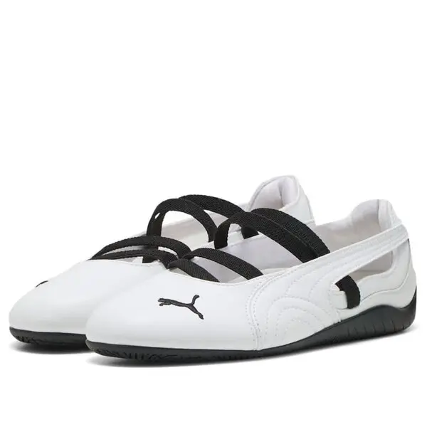 PUMA Speedcat Ballet Flats - White/black